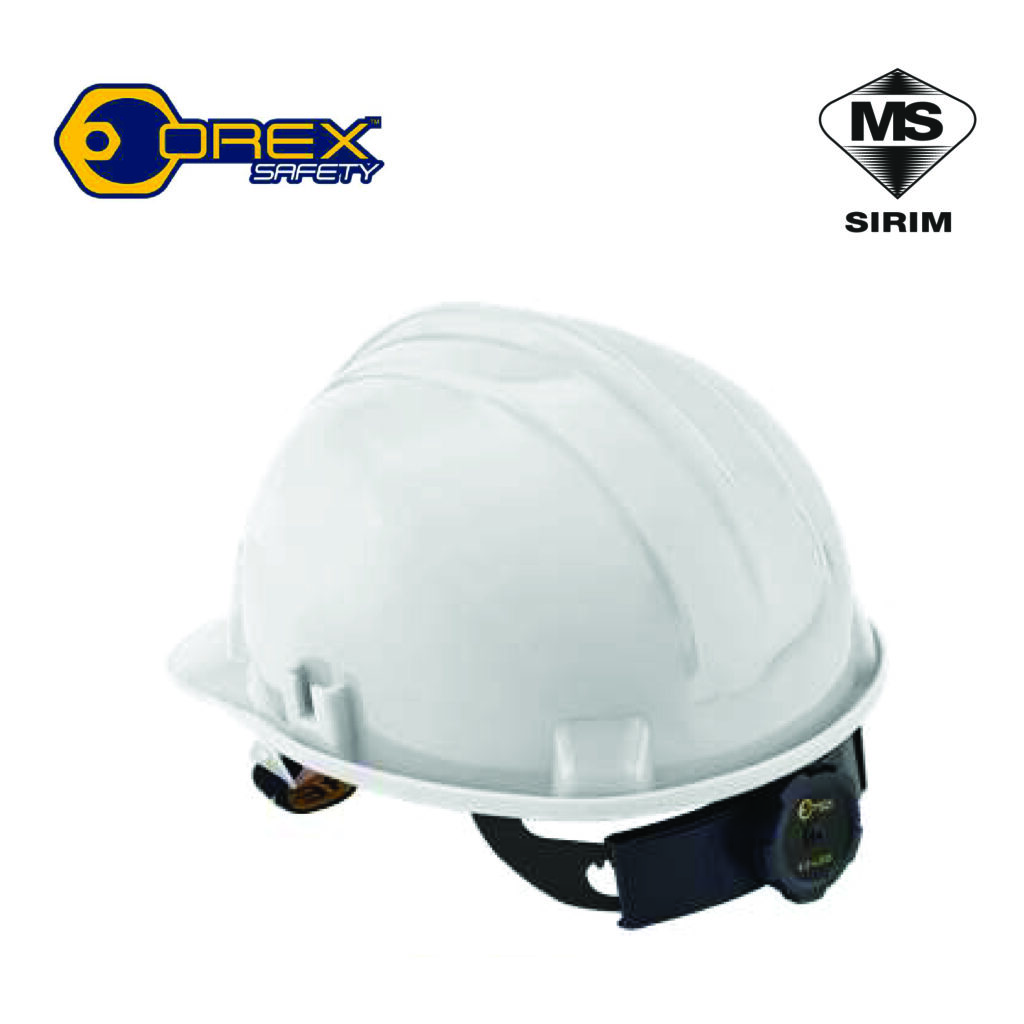 OREX SAFETY HELMET C/W RATCHED LOCK | Obor Safety